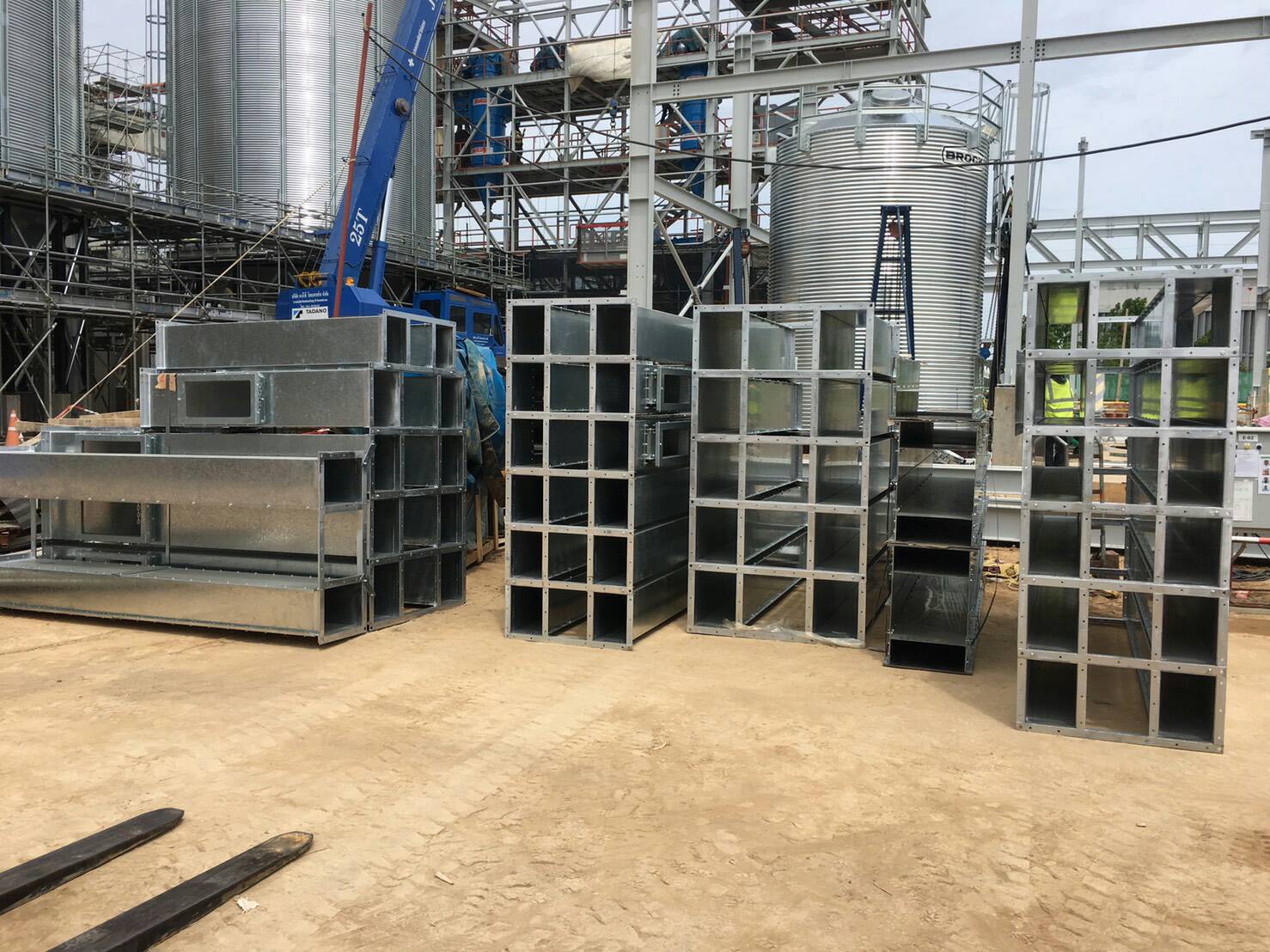 Soybean Storage System จังหวัดสระบุรี - บริษัท เกษตรภัณฑ์อุตสาหกรรม จำกัด